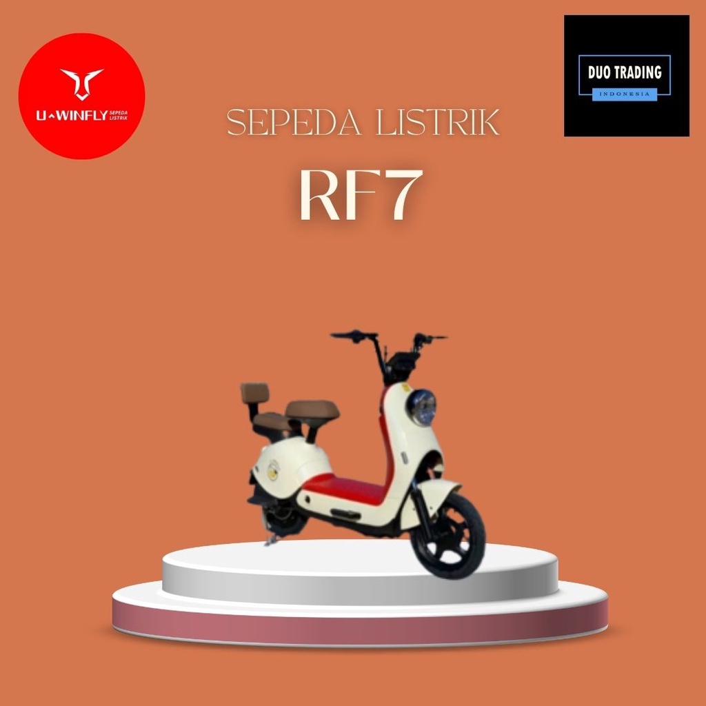 Jual SEPEDA LISTRIK RF 7 RF7 REDFISH 7 REDFISH7 UWINFLY | Shopee Indonesia