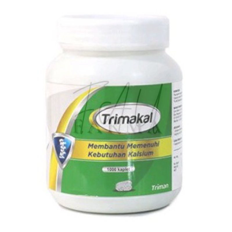 Jual Trimakal botol / 1.000 kap -- Licocalk Licokalk Likokalk Calsium ...