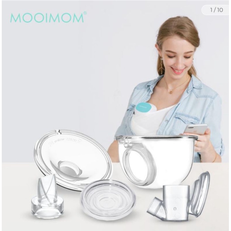 Jual MOOIMOM M2 Sparepart Pompa Asi Handsfree Valve, Diafragma, Corong ...