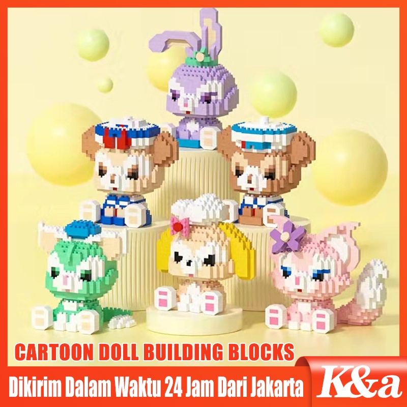 Jual Mainan Balok DIY 3D Puzzle Susun Mini Block Lucu Balok Edukasi ...