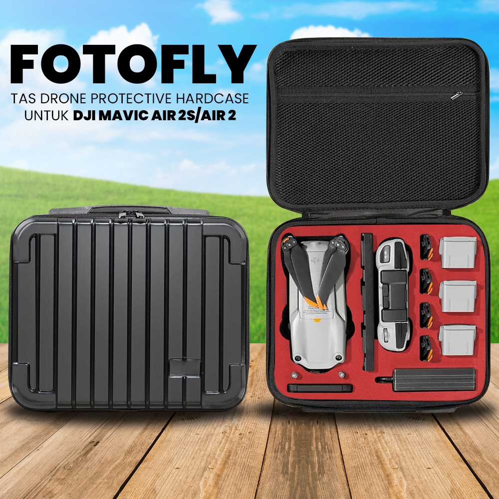 Jual FOTOFLY Tas Drone Protective Hardcase for DJI Mavic Air 2s - D500 ...