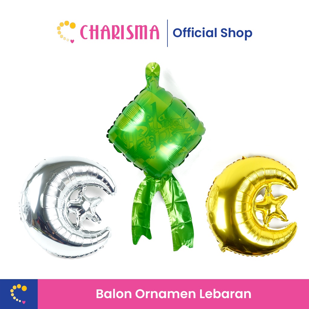 Jual Charisma Balon Foil Idul Fitri - Ornament Lebaran Idul Fitri ...