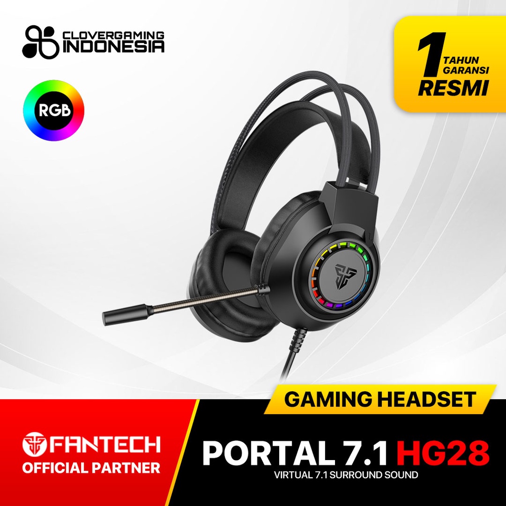 Jual Fantech HG28 Portal 7.1 Surround Sound HG-20 Wired Headset Gaming ...