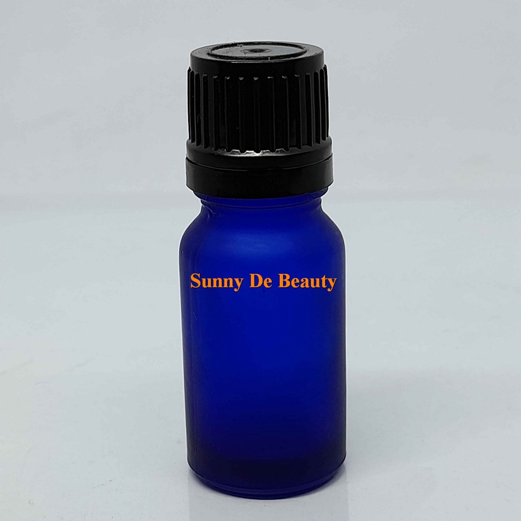 Jual Botol Kaca 10 ml Biru Frossted Br Tutup Drop PP Slim / Botol ...