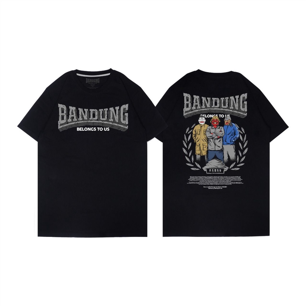 Jual (cod) BBTU - T-SHIRT - BANDUNG BELONGS TO US WAYANG | Shopee Indonesia