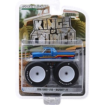Jual GREENLIGHT 49050F - BIGFOOT #7 - 1996 FORD F250 MONSTER TRUCK TOY ...