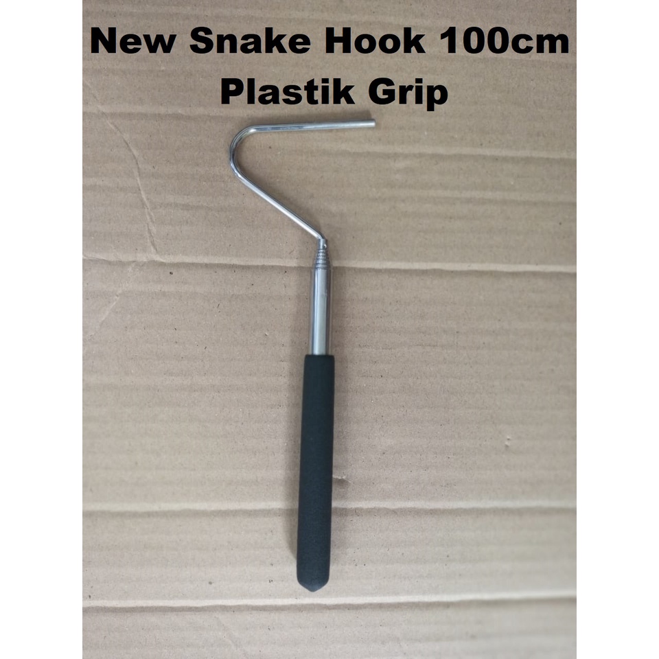Jual Snake Hook Tongkat Ular Retractable Black Stainless Steel Plastik ...