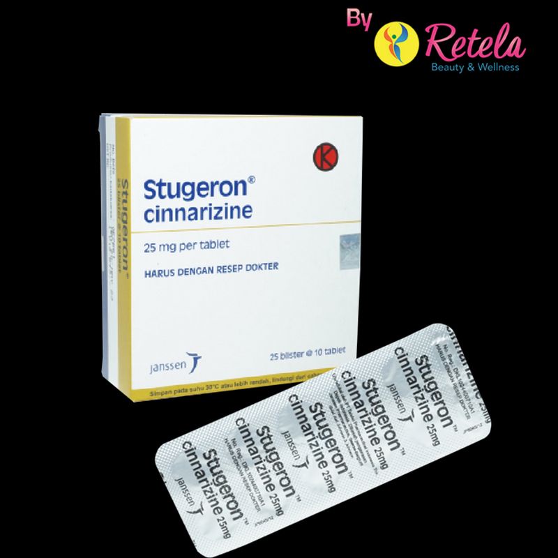 Jual STUGERON 25MG 1 STRIP 10 TABLET | Shopee Indonesia