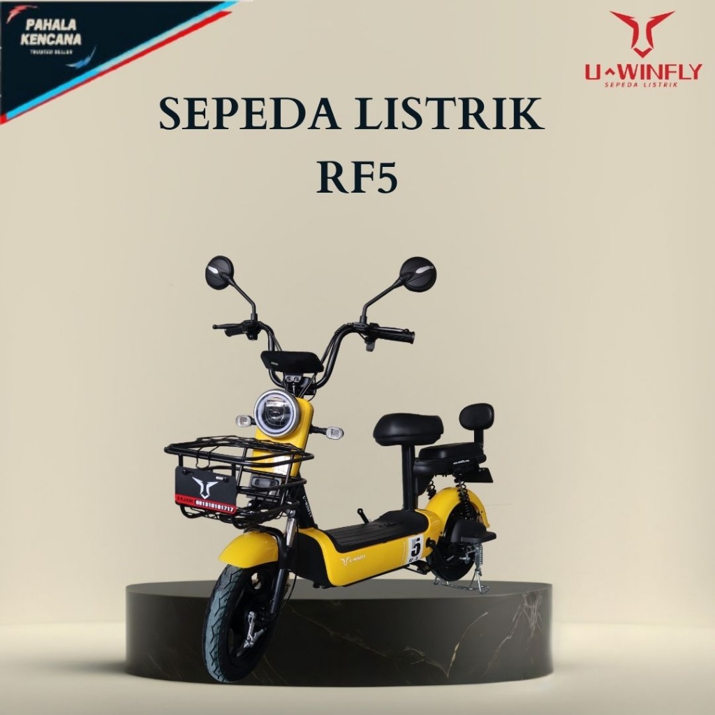 Jual SEPEDA LISTRIK RED FISH 5 RF5 RF 5 UWINFLY REDFISH 5 | Shopee ...