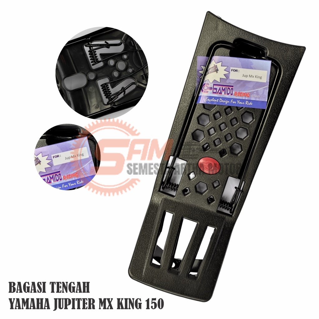 Jual Bagasi Tengah Yamaha Jupiter MX King 150 Rak Jepitan Barang Besi ...