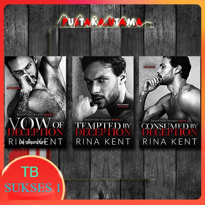 Jual Deception Trilogy by Rina Kent (English Version) | Shopee Indonesia