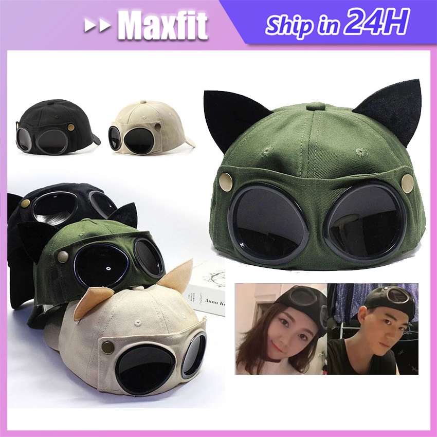 Jual Topi Kacamata Terbalik Goggle Cap Baseball Caps Topi Baseball Caps ...