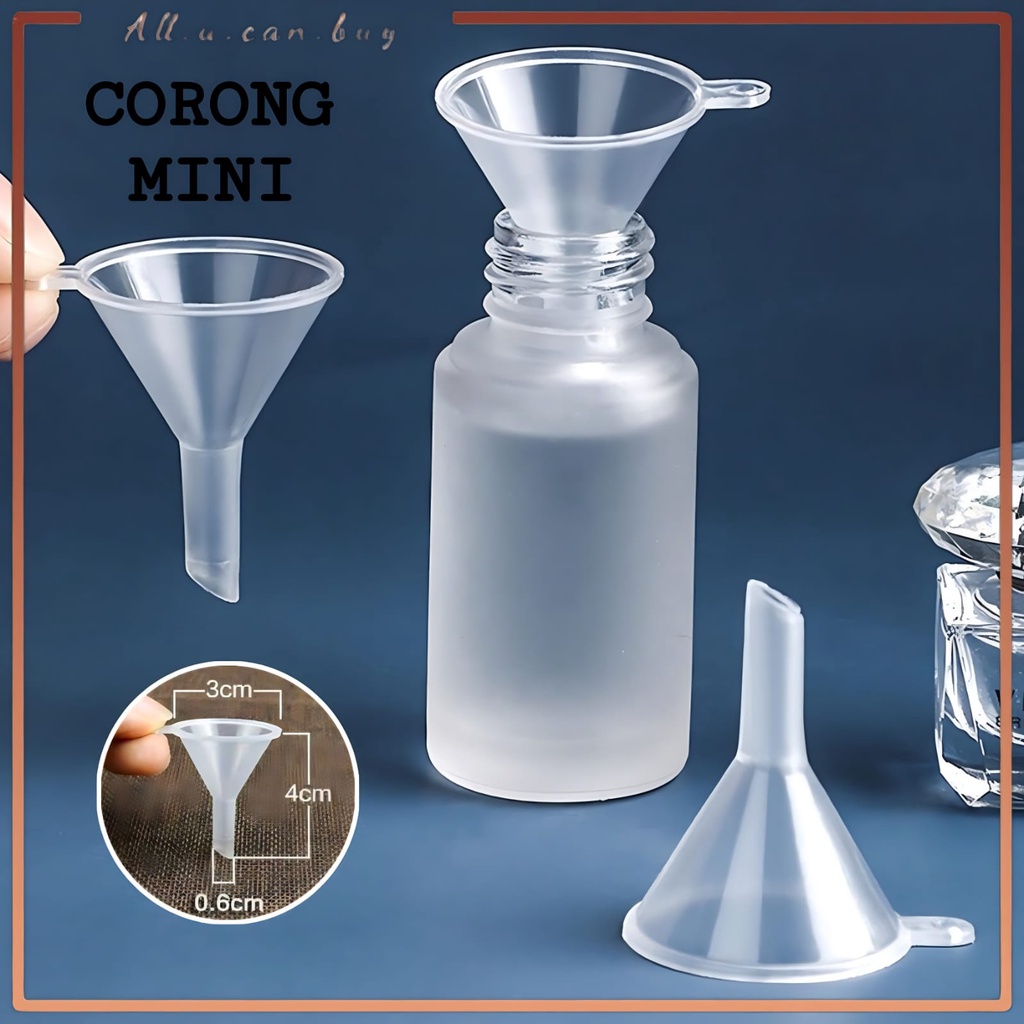 Jual Corong Mini Kecil plastic E-Liquid Essential Oil Air Minyak ...