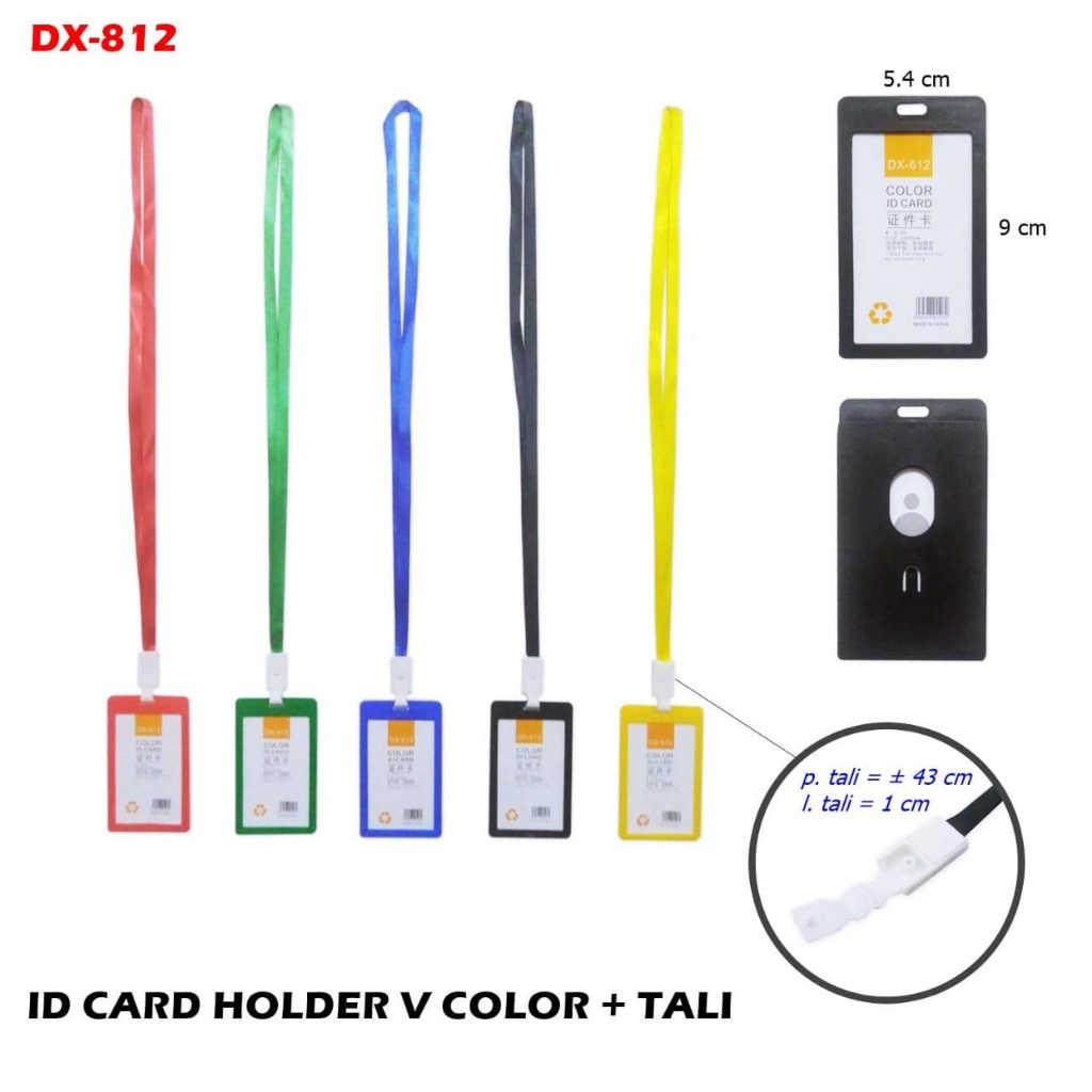 Jual Rmdodo - ID Card Tali / Gantungan ID Card / Name Tag Card Holder ...
