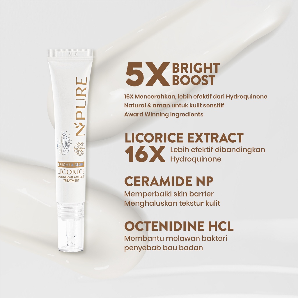 Jual [FIN'S] NPURE Axillary Treatment Licorice/Underarm Serum/Pencerah ...