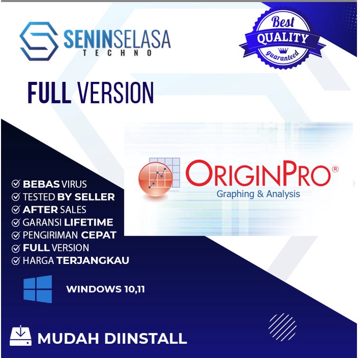 Jual Software Analisis Data Ilmiah: OriginPro 2022 [WIN] | Shopee Indonesia