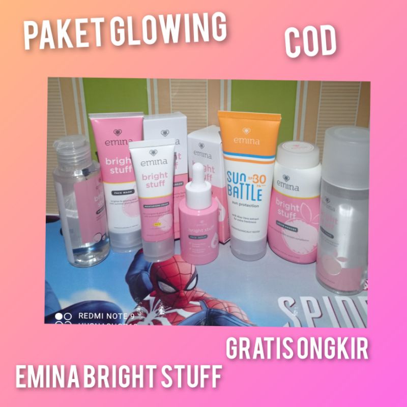 Jual Bisa COD Paket Emina 1 Satu Paket Series Lengkap Komplit Ekonomis ...