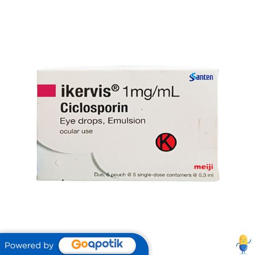 Jual IKERVIS 1 MG/ML TETES MATA 0.3 ML SINGLE DOSE BOX 30 PCS | Shopee ...