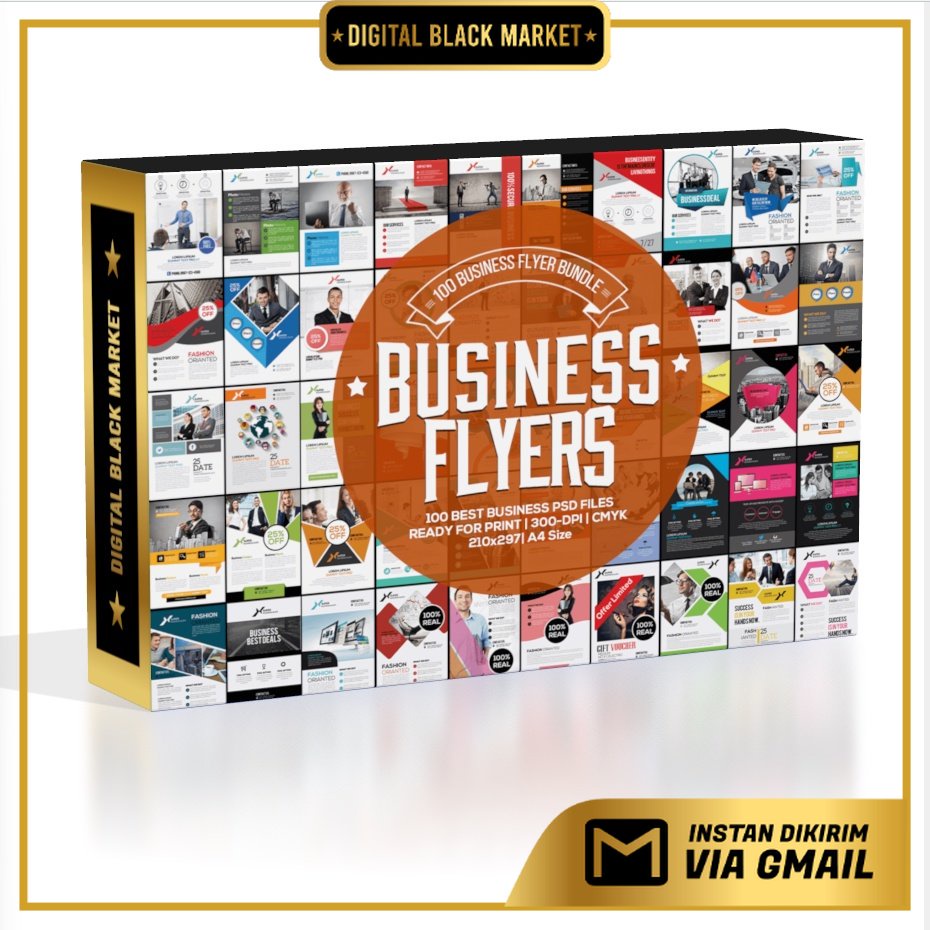 Jual ID222 - 100 High-Quality Business Flyer Templates | Shopee Indonesia