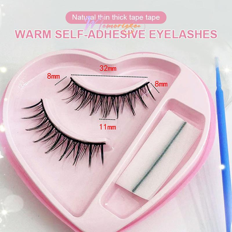 Jual COD&Ready 1 Pasang Bulu Mata Palsu Free Lem Strip Perekat Self ...