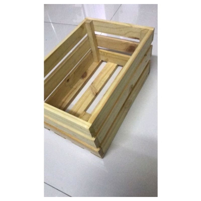 Jual WOODEN CRATE KAYU PINUS/JATIBELANDA | Shopee Indonesia