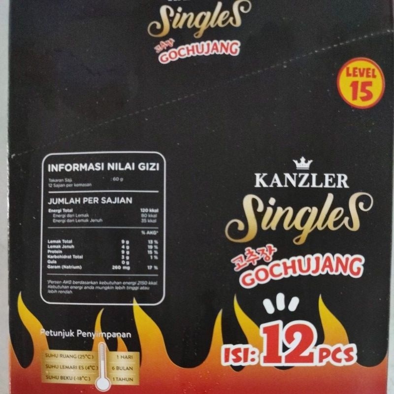 Jual KANZLER Sosis Singles Gochujang 1 Box | Shopee Indonesia