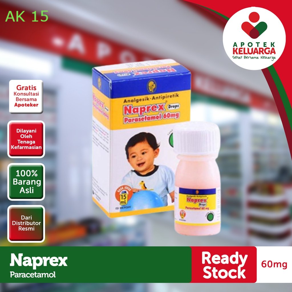 Jual Naprex drop 15ml #obat demam ank #obat nyeri COD Murah | Shopee ...
