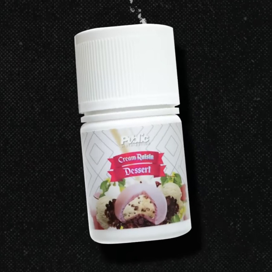 Jual LIQUID CREAM RAISIN V2 DESSERT NEW 60ML FREEBASE CREAM RAISIN ...