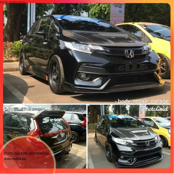 Jual bodykit lips spoon diffuser jazz gk5 facelift 2018 2019DuraflexBodykit-Duta Modifikasi ...