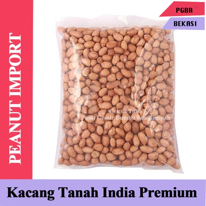 Jual Kacang Tanah 1 KG / GROSIR Kacang Tanah India 1 KG Bersih Import ...