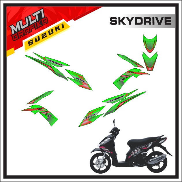 Jual Stiker Sticker decal Setiker Striping Stripping sriping MOTOR ...