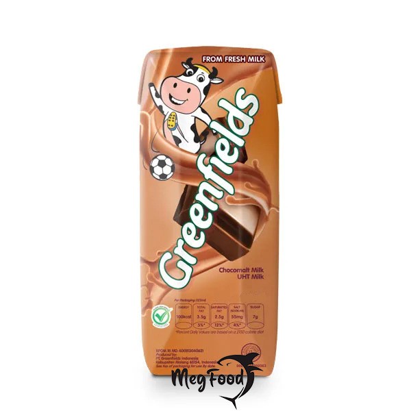 Jual Susu UHT Greenfields Chocolate 105ml x 40 (1 Karton) | Shopee Indonesia