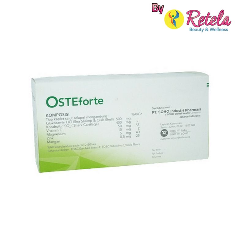 Jual Oste Forte Tab 1 Strip 6 Tablet | Shopee Indonesia