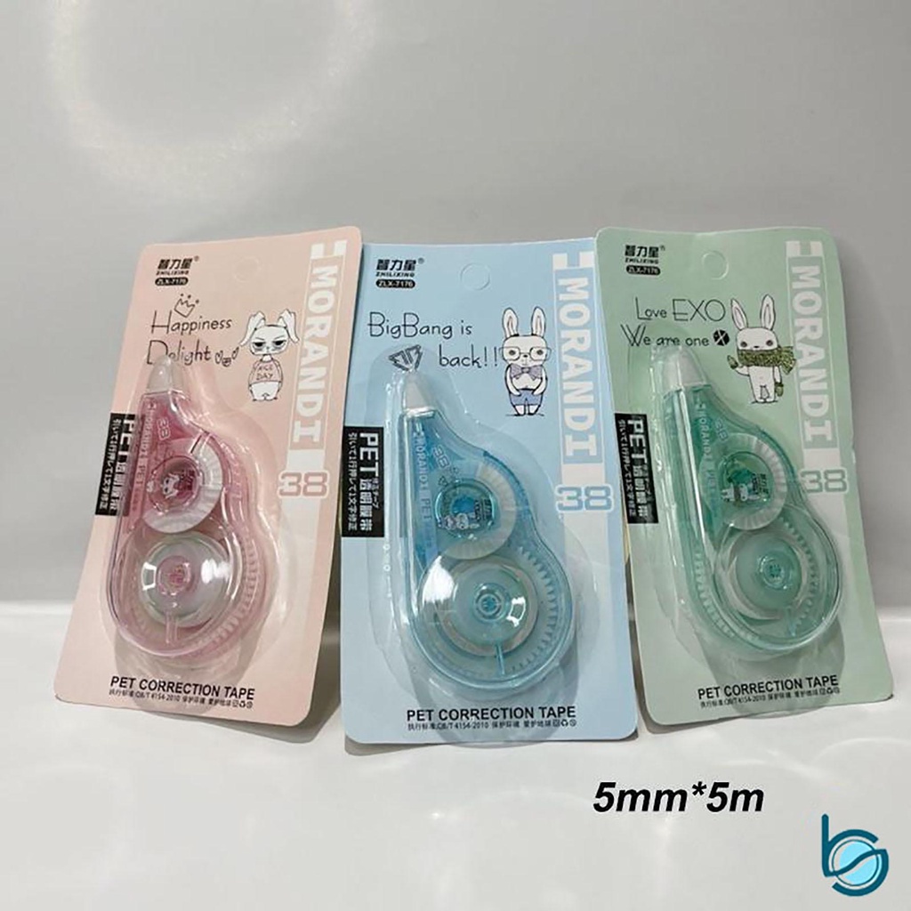 Jual Correction Tape/Tip Ex Lucu berkualitas bagus Morandi 38 - Best ...