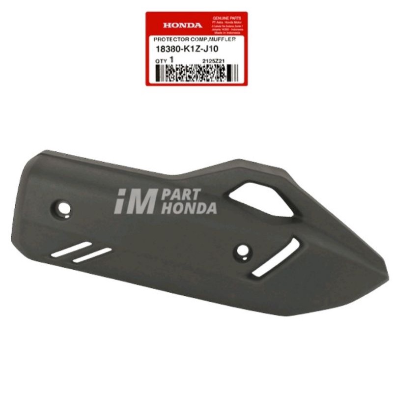 Jual tutup cover knalpot honda PCX 160 new K1Z pnp Vario 160 new esp K2S original | Shopee Indonesia