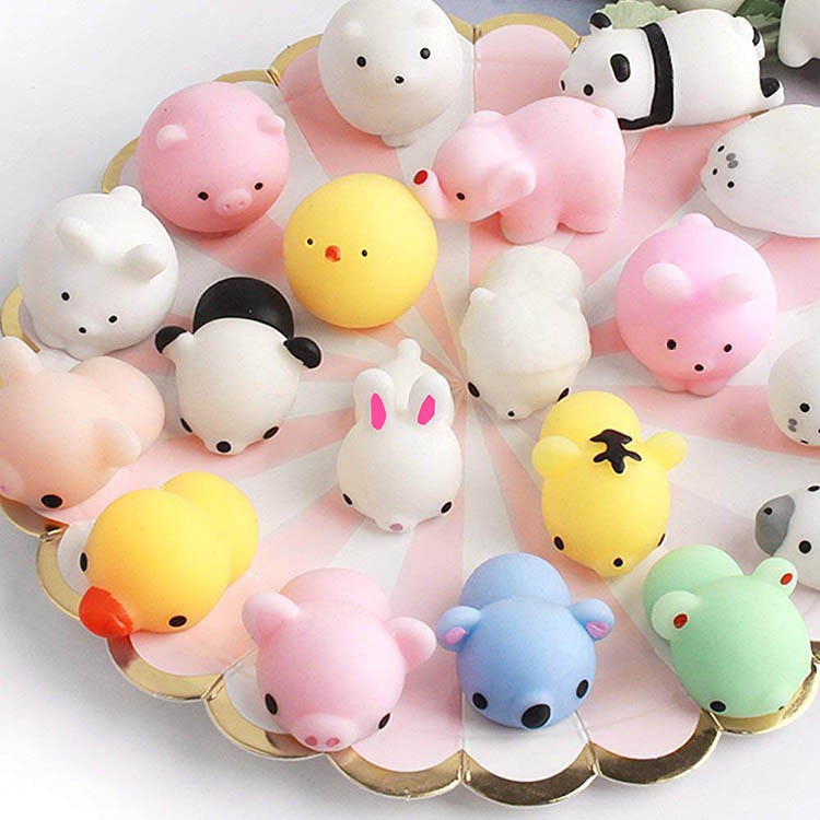 Jual Mini Squisy Toys Mochi Squishies Kawaii Animal Mainan Penghilang ...