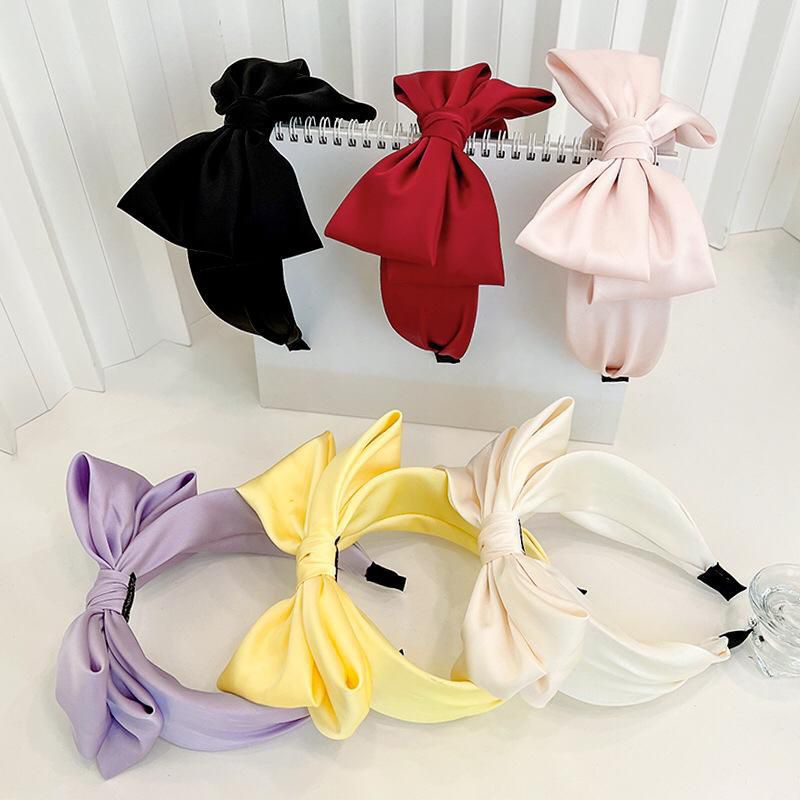 Jual bando pita satin/ bando wanita korea | Shopee Indonesia