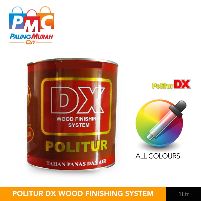 Jual Politur DX Wood Finishing System 1L Politur Kayu - ALL COLOUR ...