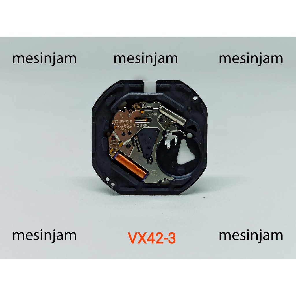 Jual Original Mesin VX42-3 VX42 Arloji Jam Tangan Swiss Japan | Shopee ...