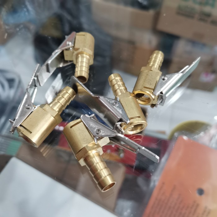 Jual kepala tire chuck clip jepitan isian angin ban kompresor kepala cuk | Shopee Indonesia