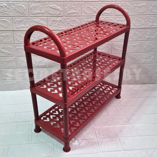 Jual RAK SEPATU 3 SUSUN - Rak Besar / Tempat Sandal / Rak Sepatu Kokoh ...