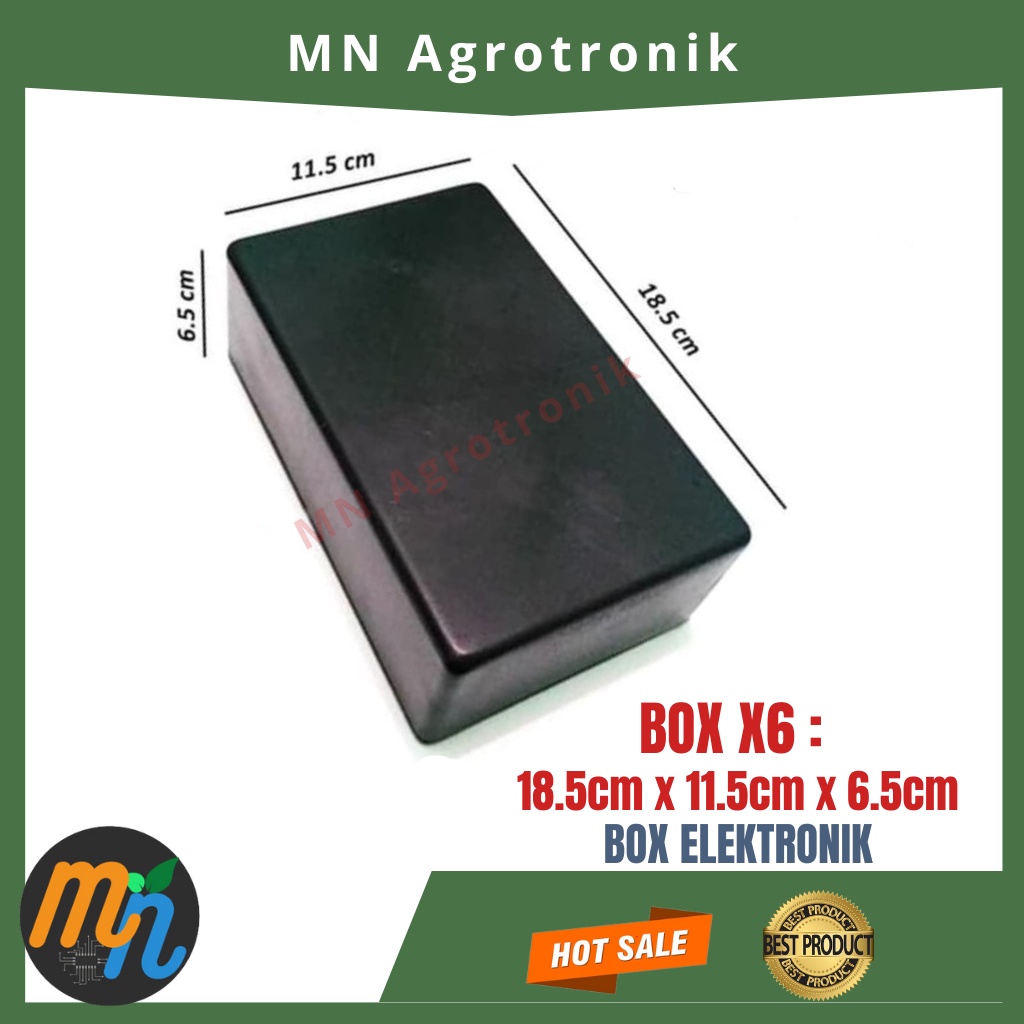Jual BOX X6 18X11X6 KOTAK ELEKTRONIK BOX ELECTRONIC RANGKAIAN | Shopee ...
