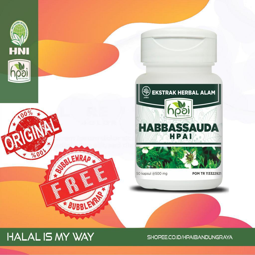 Jual HABBATUSSAUDA HNI HPAI MEMELIHARA DAYA TAHAN TUBUH 50GR | Shopee ...