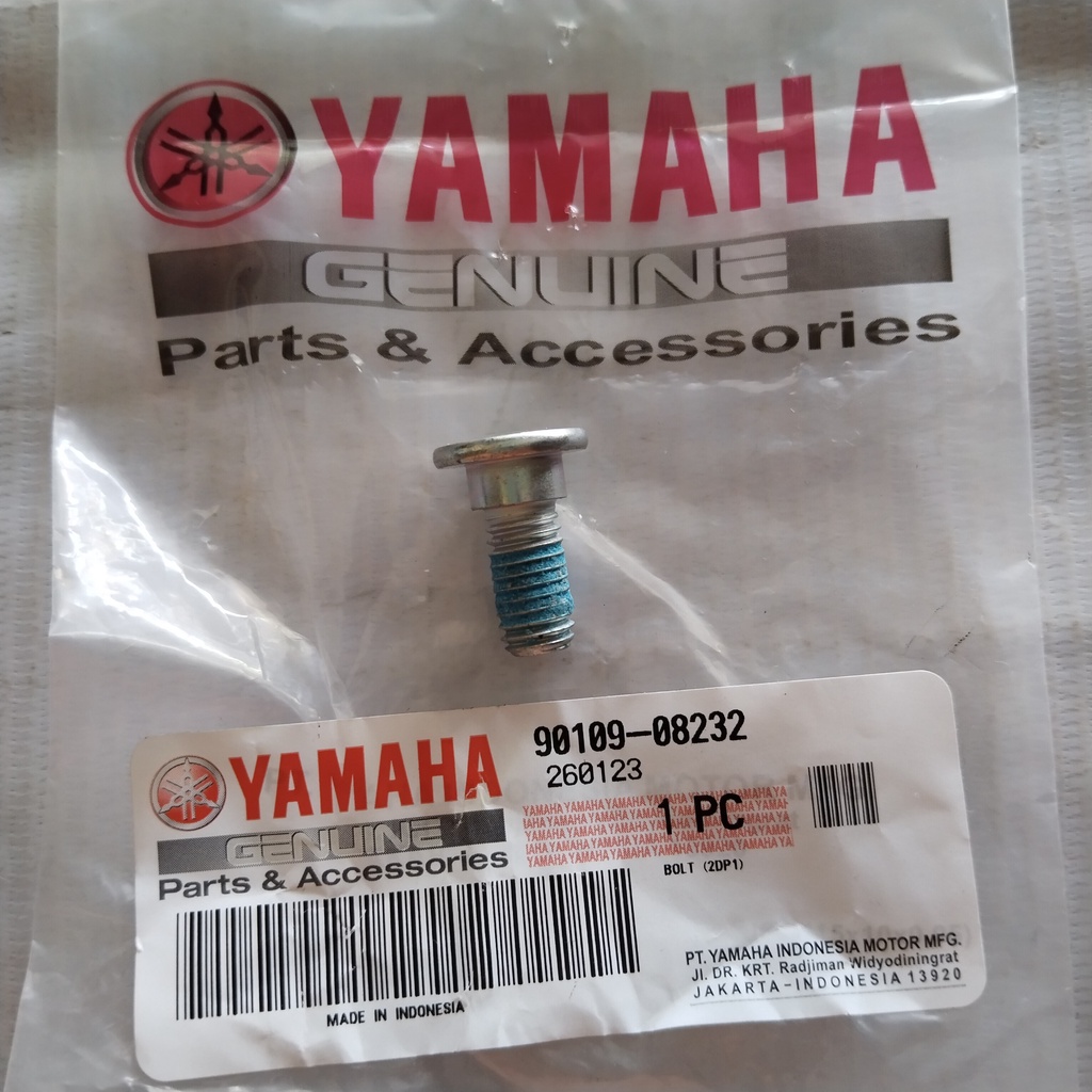 Jual Baut Piringan Cakram Nmax Depan, Belakang 90109-08232 Asli Yamaha ...