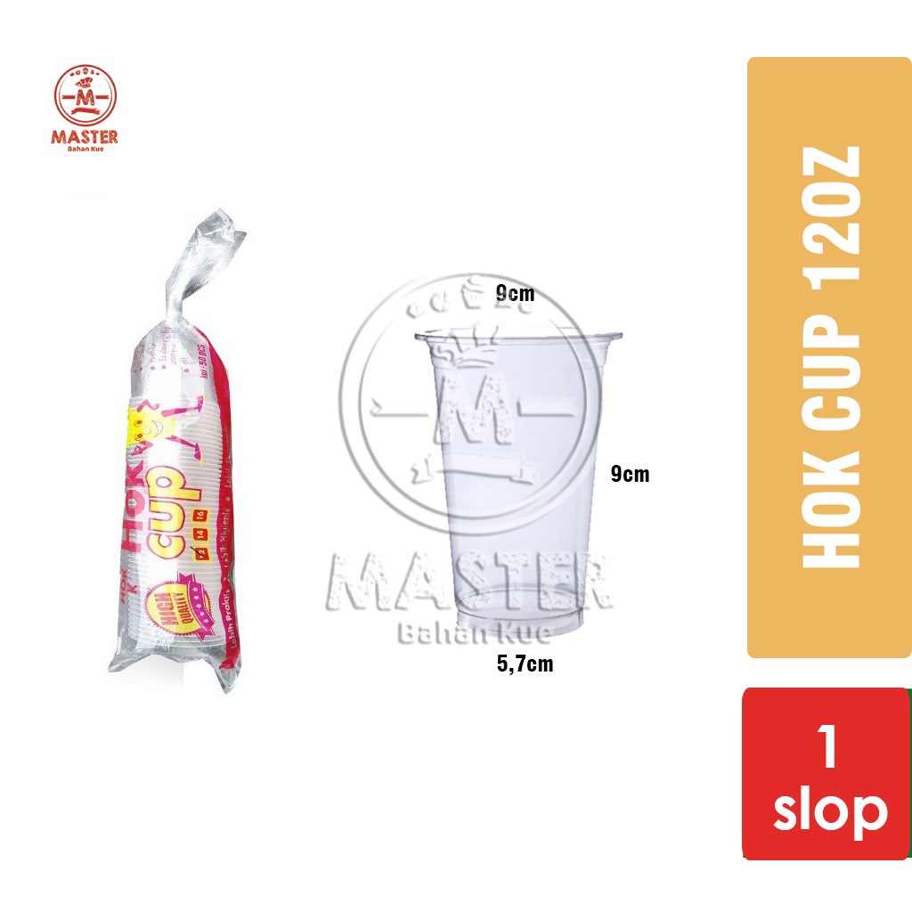 Jual Hok Cup 12 oz Gelas Plastik Pop Ice [50 pcs] | Shopee Indonesia