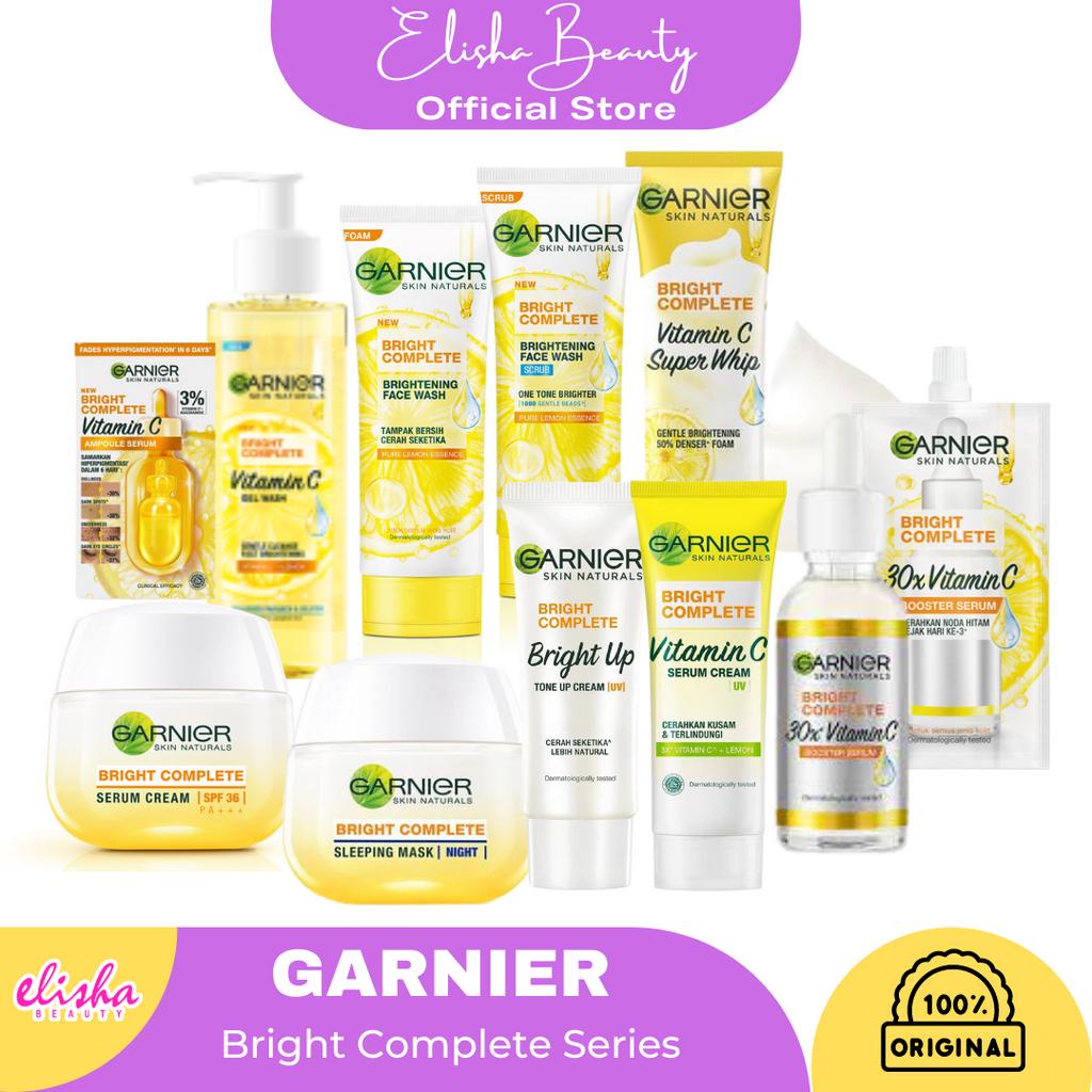 Jual GARNIER BRIGHT COMPLETE Vitamin C Series - Skincare Light Complete ...
