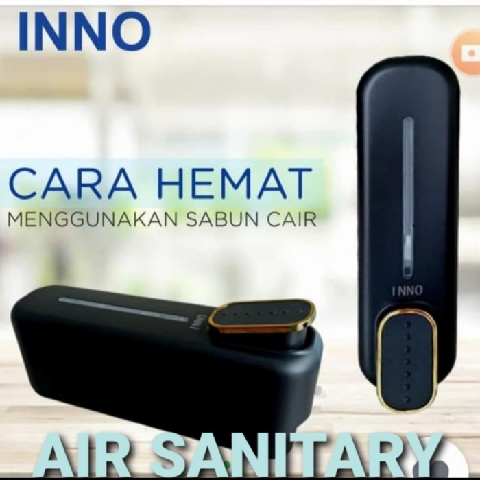 Jual Soap dispenser inno hitam tempat sabun cair 300ml | Shopee Indonesia