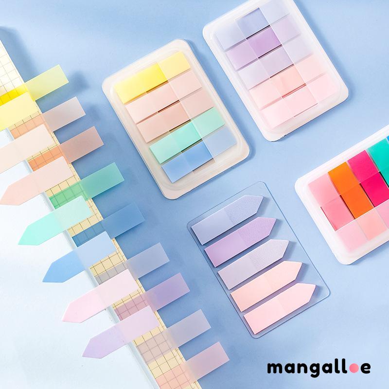 Jual COD Sticky Note Penanda Buku 100 Lembar Warna-warni Kotak Sticky ...