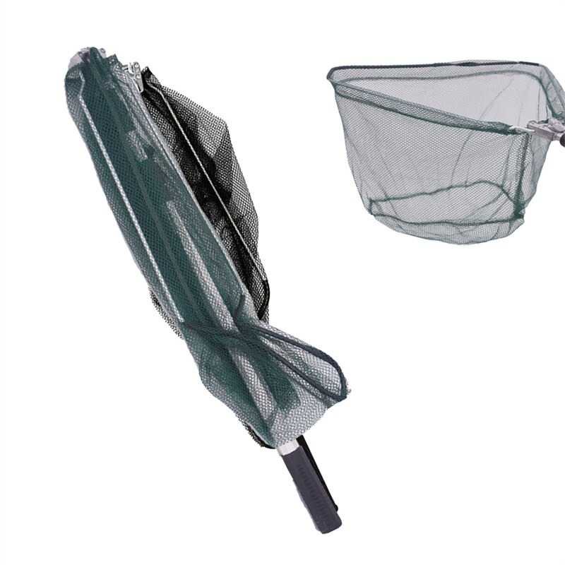 Jual Serokan Jaring Pancing Ikan Lipat Segitiga Bulat Jumbo Aluminium ...