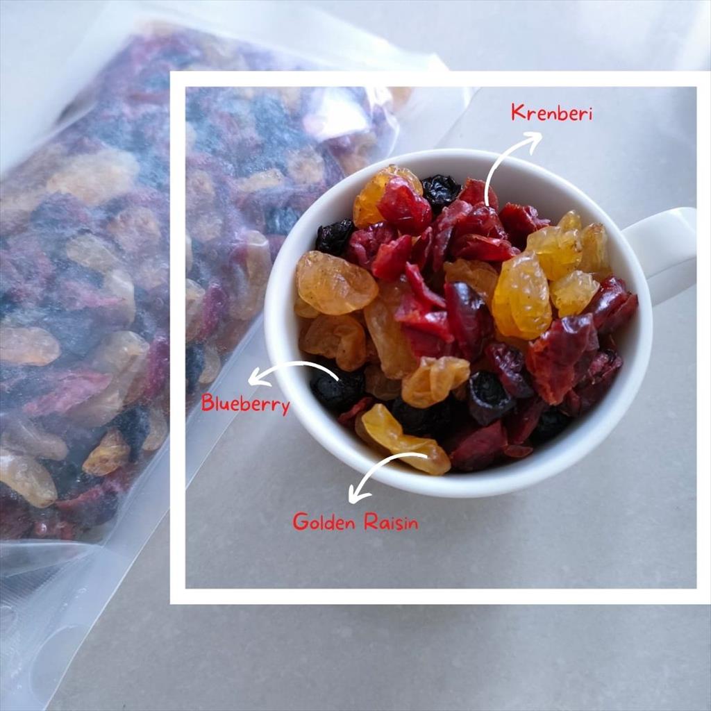 Jual Dried Mixed Fruits ( Mix Fruit Buah Kering Campur ) 200g | Shopee ...
